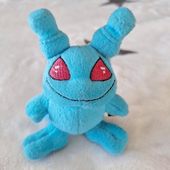 Neopets | Toys | Neopets Mcdonalds Blue Grundo Alien 4 Mini Stuffed ...